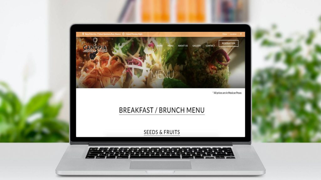 Diseño y Desarrollo Web en Tulum - Canopia Tulum